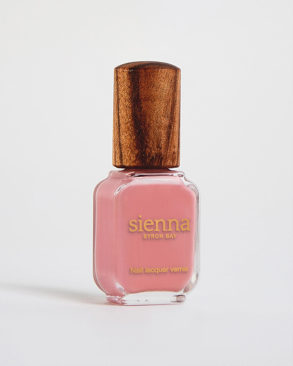 Glowing | Midtone Peachy Pink | Natural Vegan Nail Polish – sienna.co