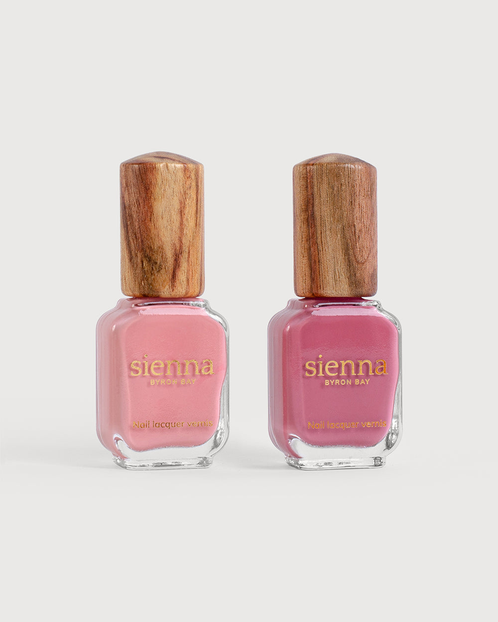 Delicate Duo | Pinks | Natural & Vegan Nail Polish – sienna.co