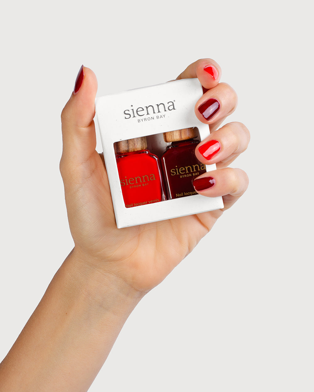 Spice Duo | Reds | Natural & Vegan Nail Polish – sienna.co
